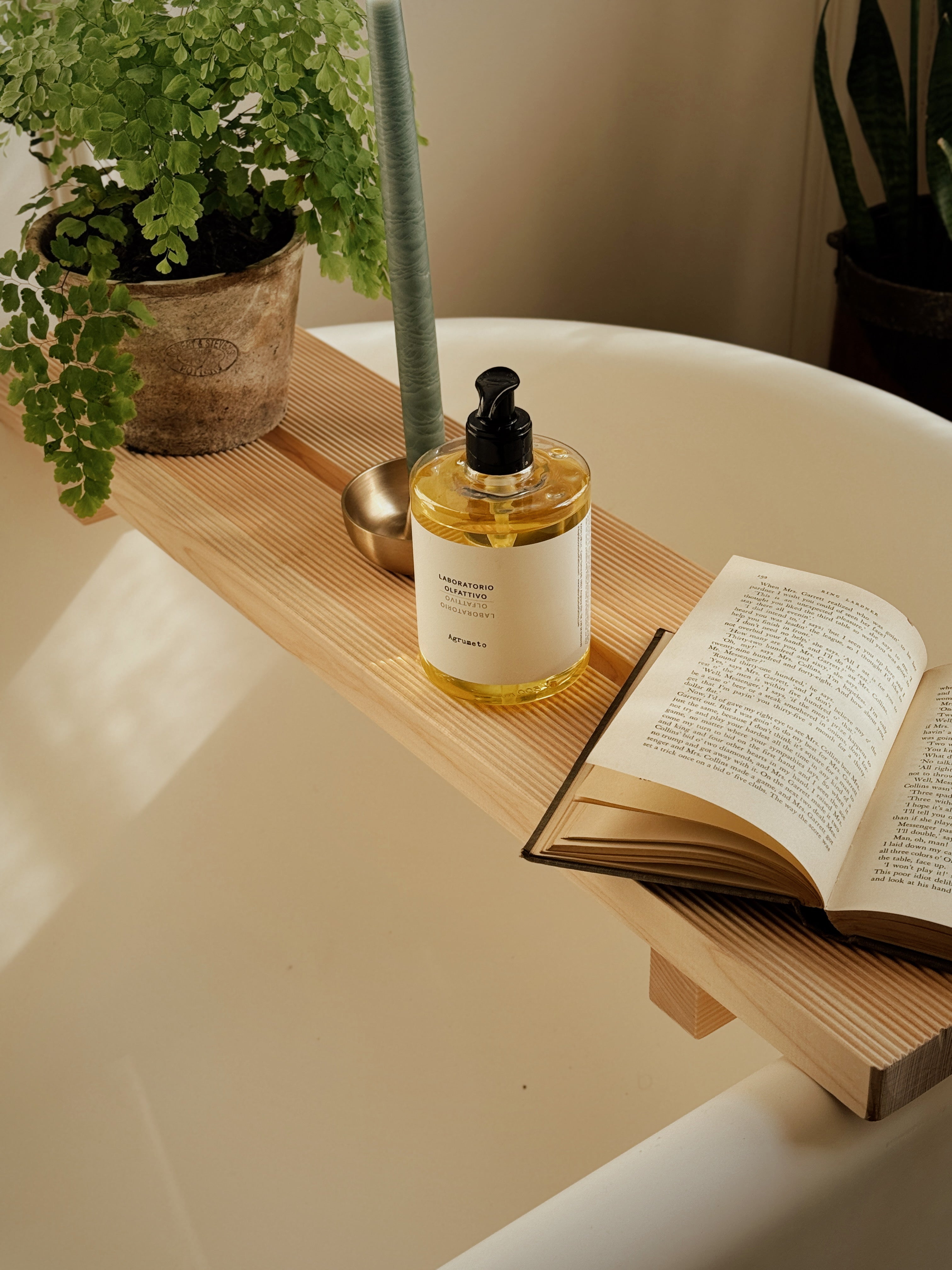 Hinoki Tub Bench - Medium – June Home Supply