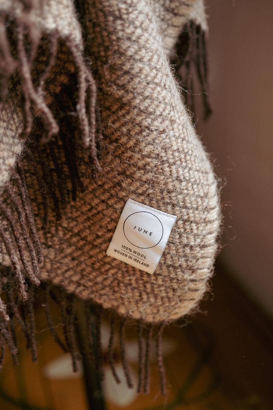 JUNE Wool Blanket - Blythe – June Home Supply