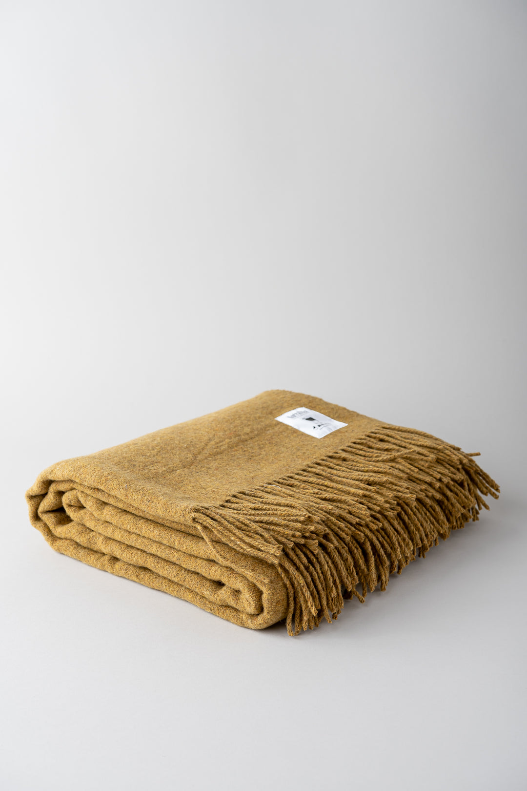 Woven Wool Blanket - Mustard – June Home Supply