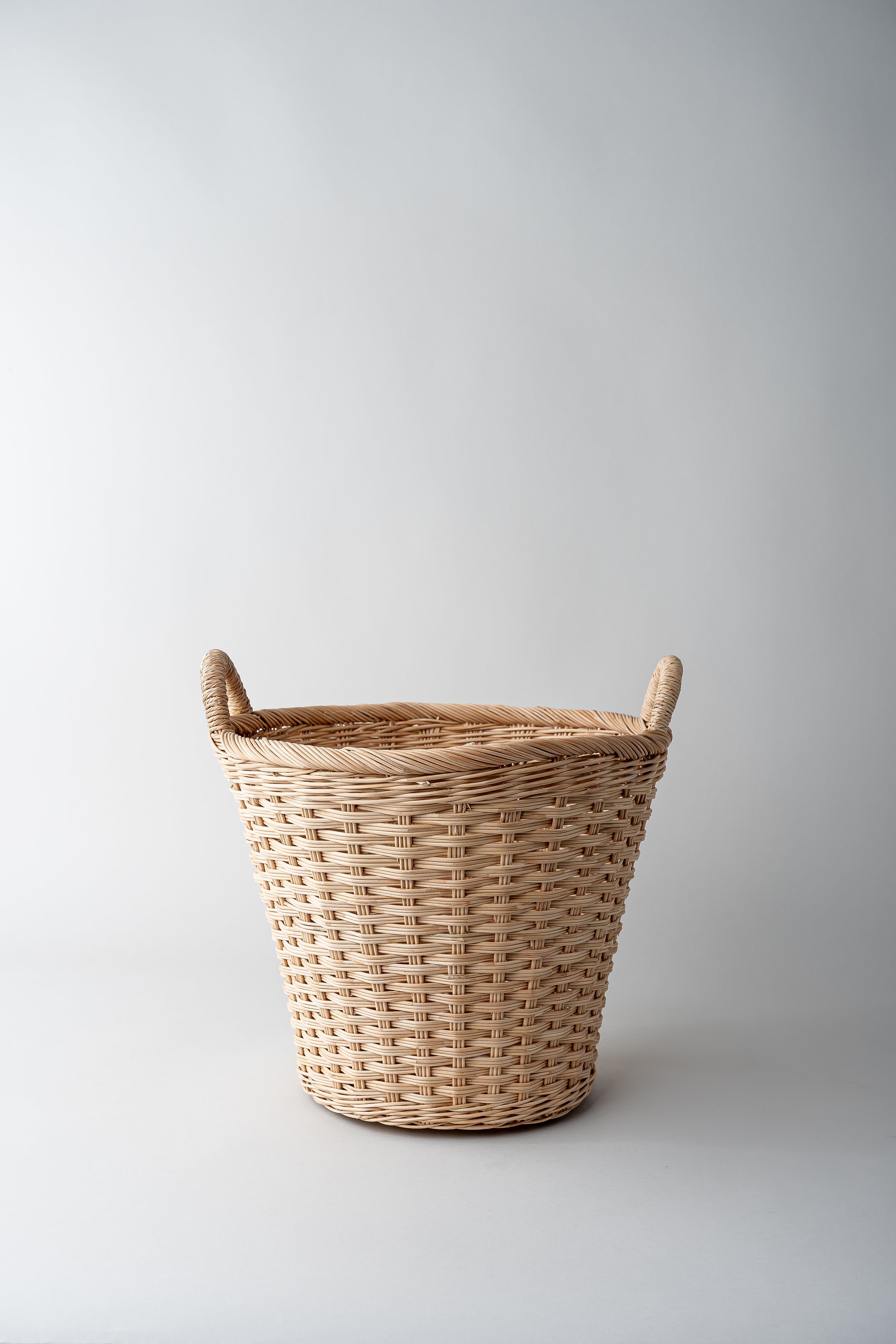 Small Round Hamper Basket – June Home Supply
