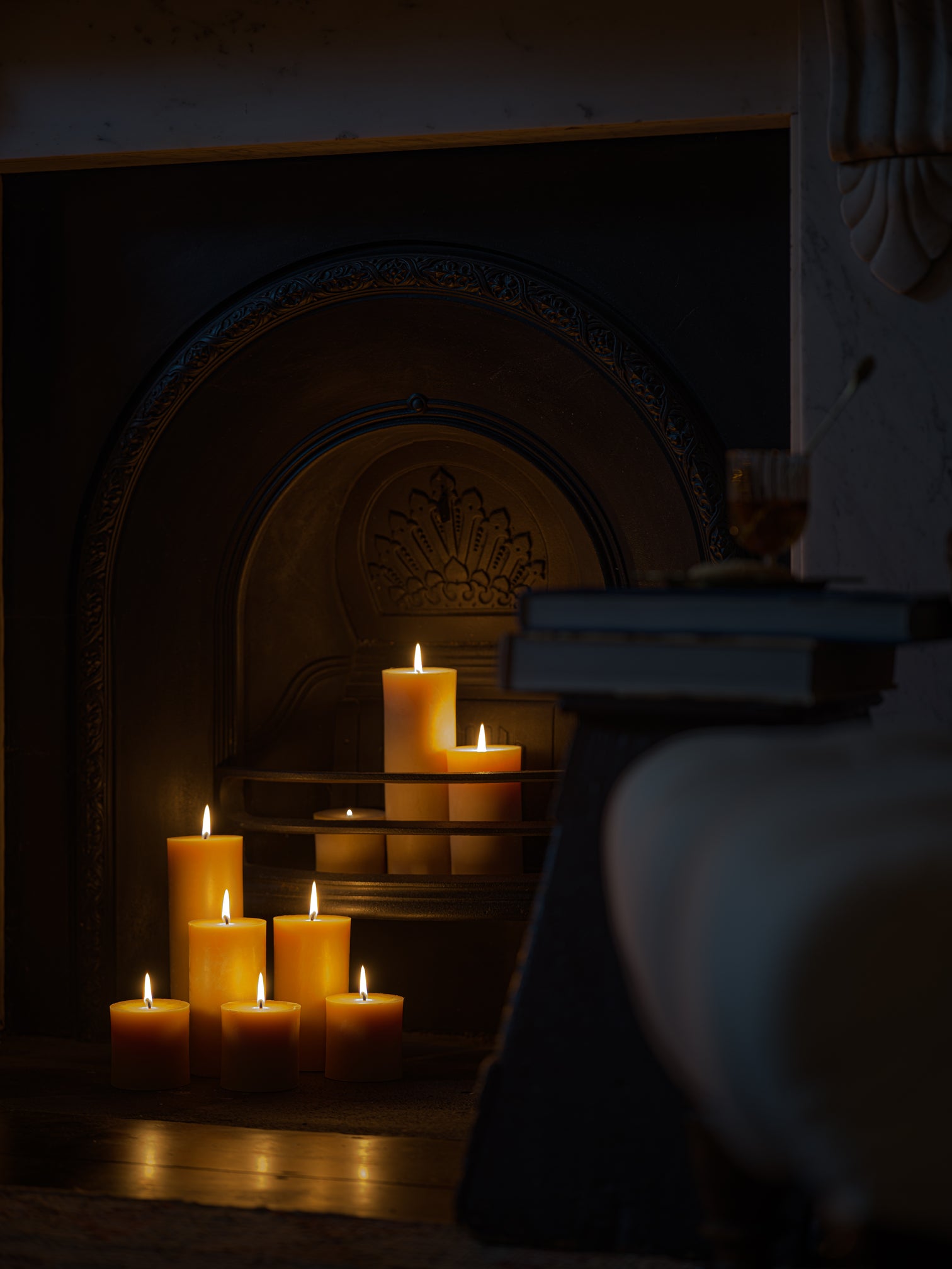 Beeswax Pillar Candles – June Home Supply
