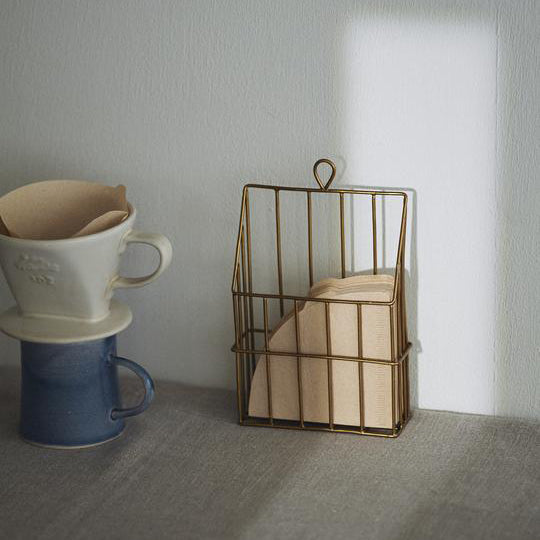 Brass Wire Coffee Filter Holder – June Home Supply